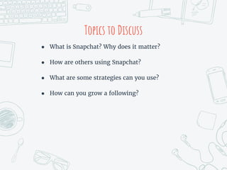 Marketing with Snapchat | PPT