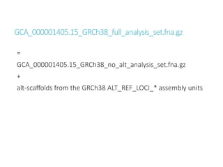 hg19 (GRCh37) vs. hg38 (GRCh38) | PPTX