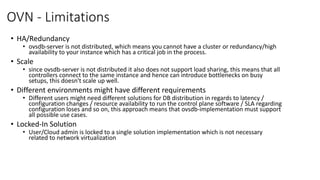 OVN - Basics and deep dive | PPTX
