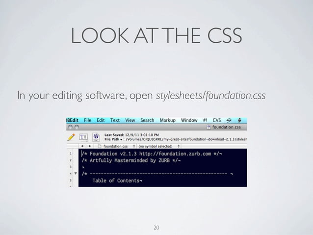 Getting started with CSS frameworks using Zurb foundation | KEY
