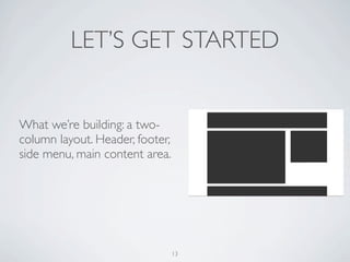 Getting started with CSS frameworks using Zurb foundation | PPT