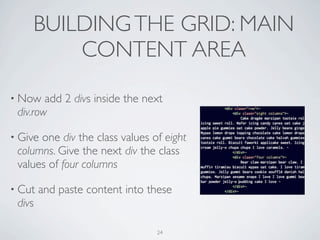 Getting started with CSS frameworks using Zurb foundation | PPT