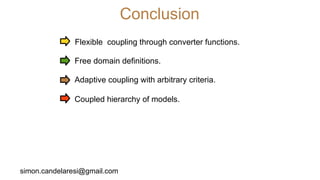 Adaptively coupled multiphysics simulations with Trixi.jl