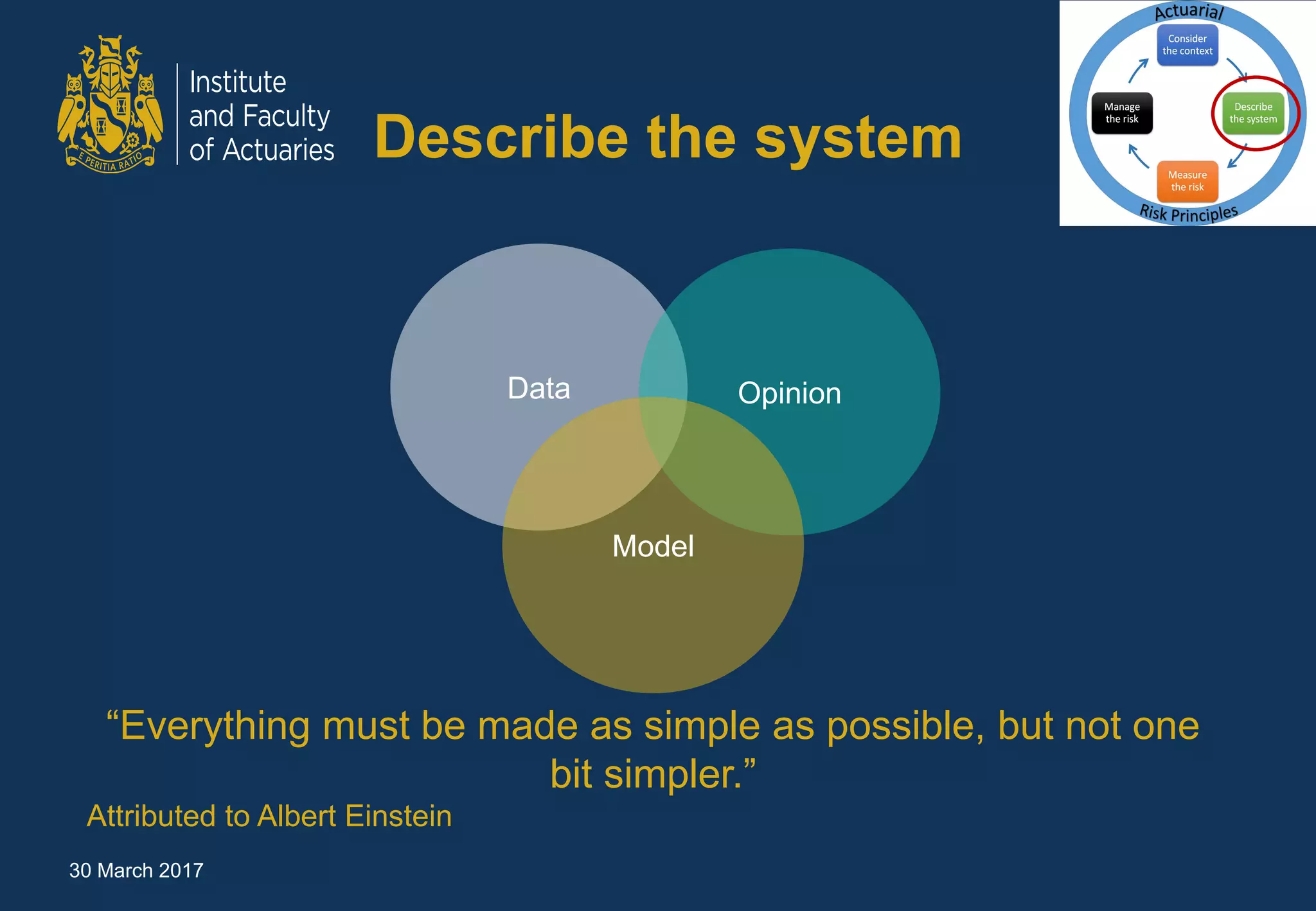 Climate change risk: an actuarial approach | PPTX