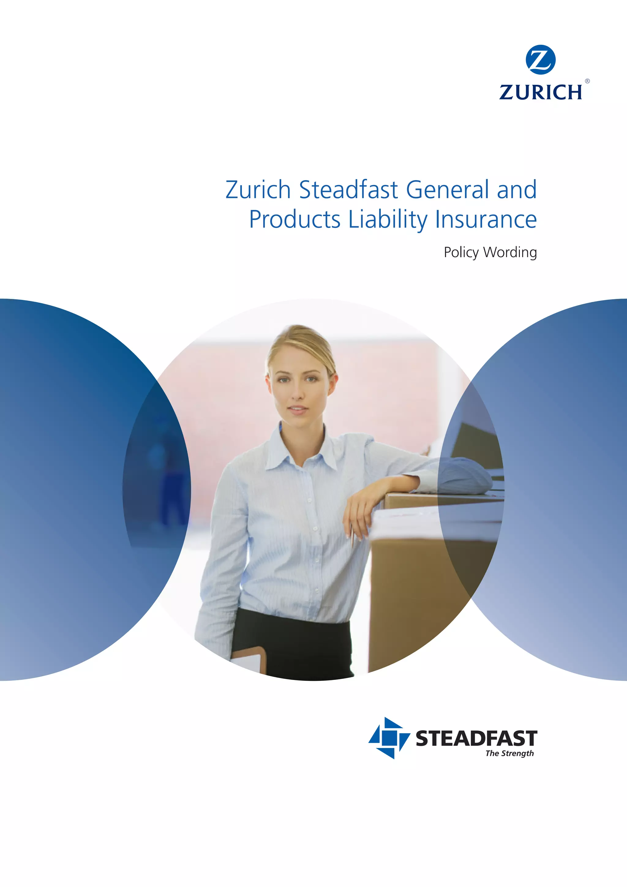 Zurich Liability PDS (Product Disclosure Statement / Policy Wording) | PDF