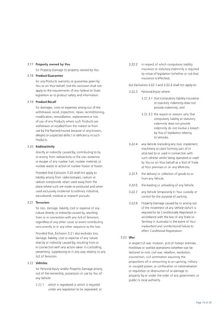 Zurich Liability PDS (Product Disclosure Statement / Policy Wording) | PDF