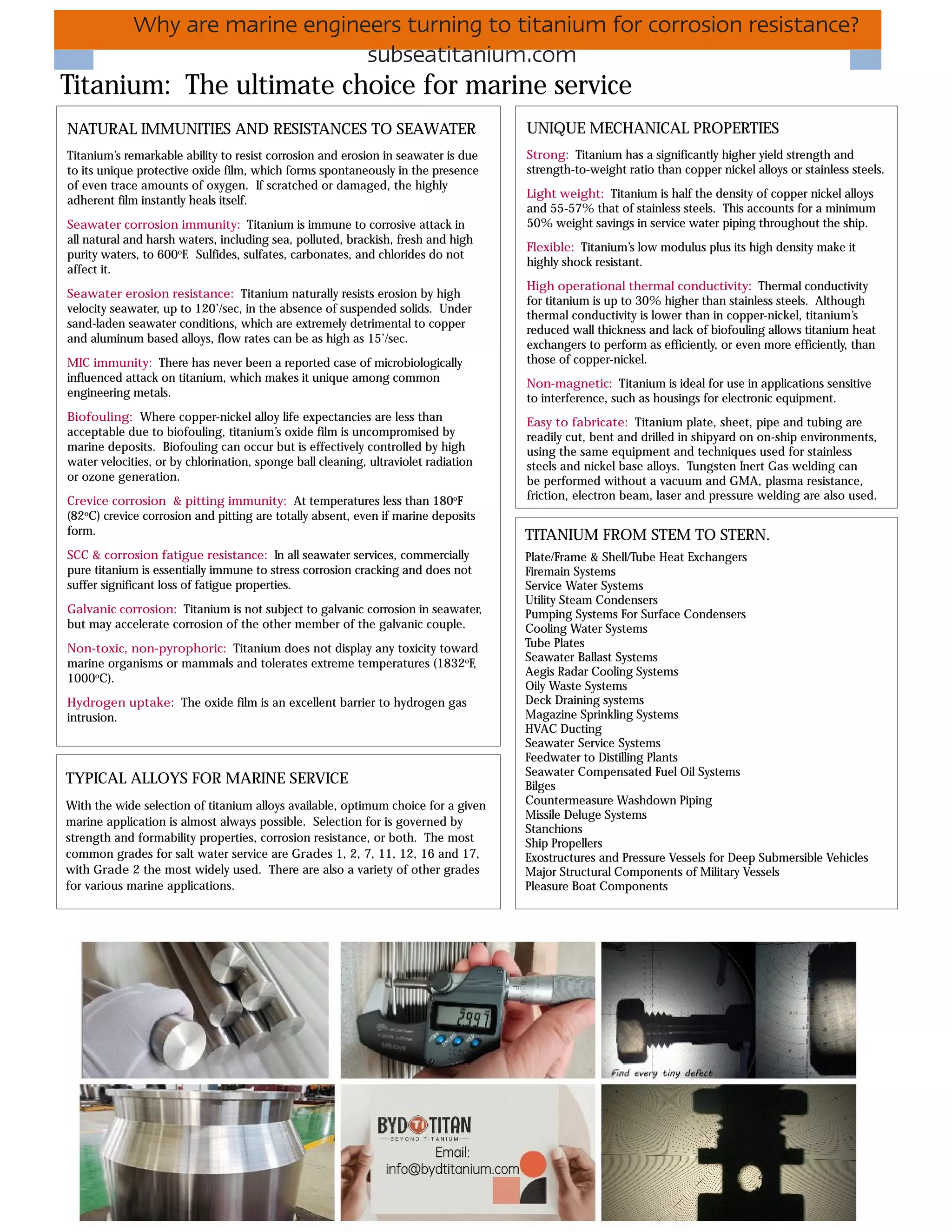 Zuudee BYD Titanium custom-made products brochure for subsea and offshore industry.pdf