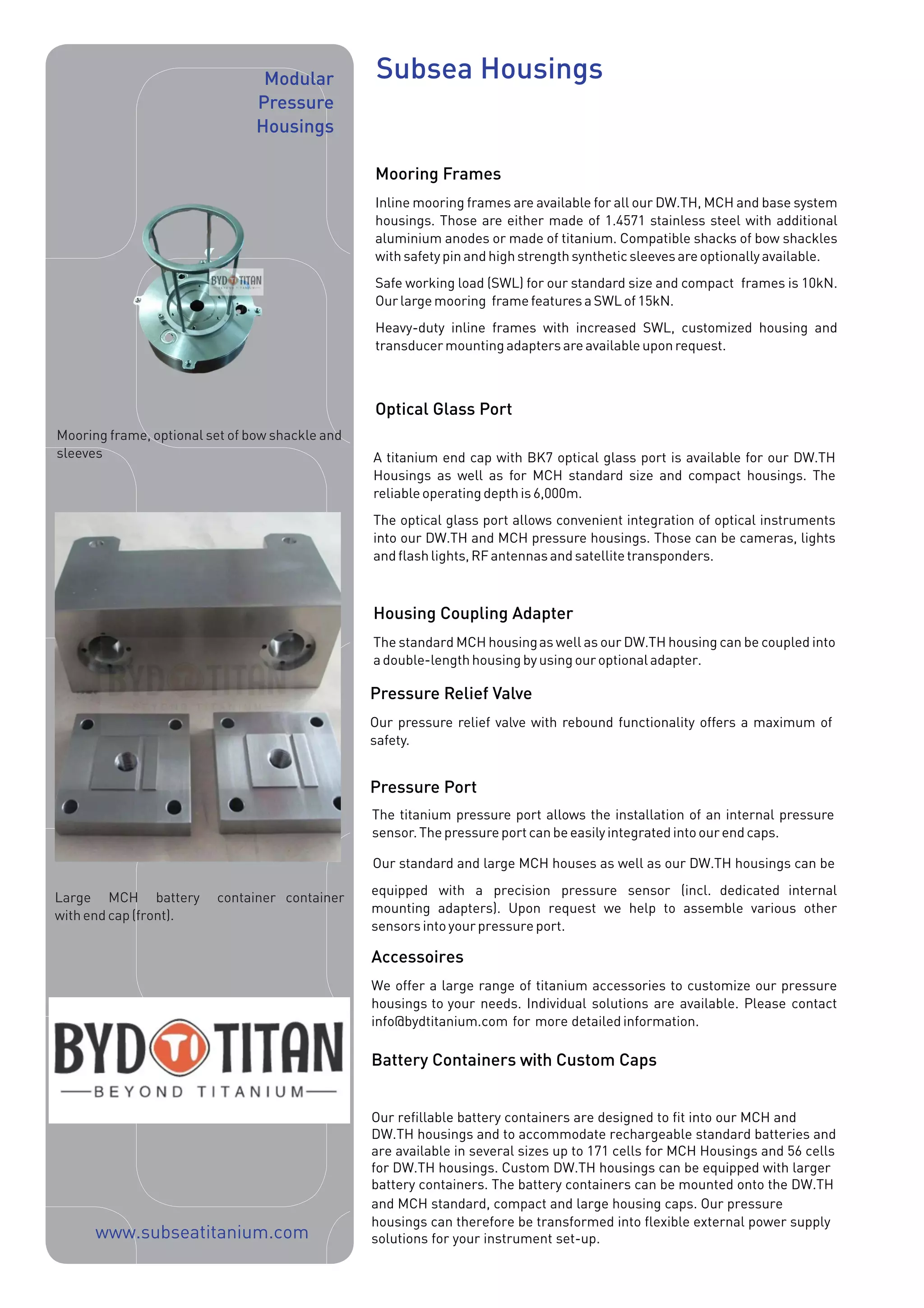 Zuudee BYD Titanium custom-made products brochure for subsea and offshore industry.pdf