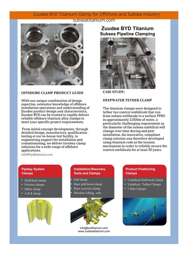 Zuudee BYD Titanium custom-made products brochure for subsea and offshore industry.pdf