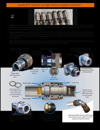 Zuudee BYD Titanium custom-made products brochure for subsea and ...