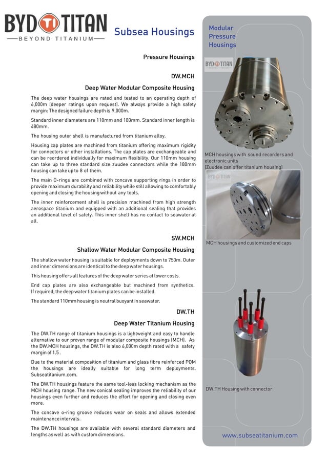 Zuudee BYD Titanium custom-made products brochure for subsea and offshore industry.pdf