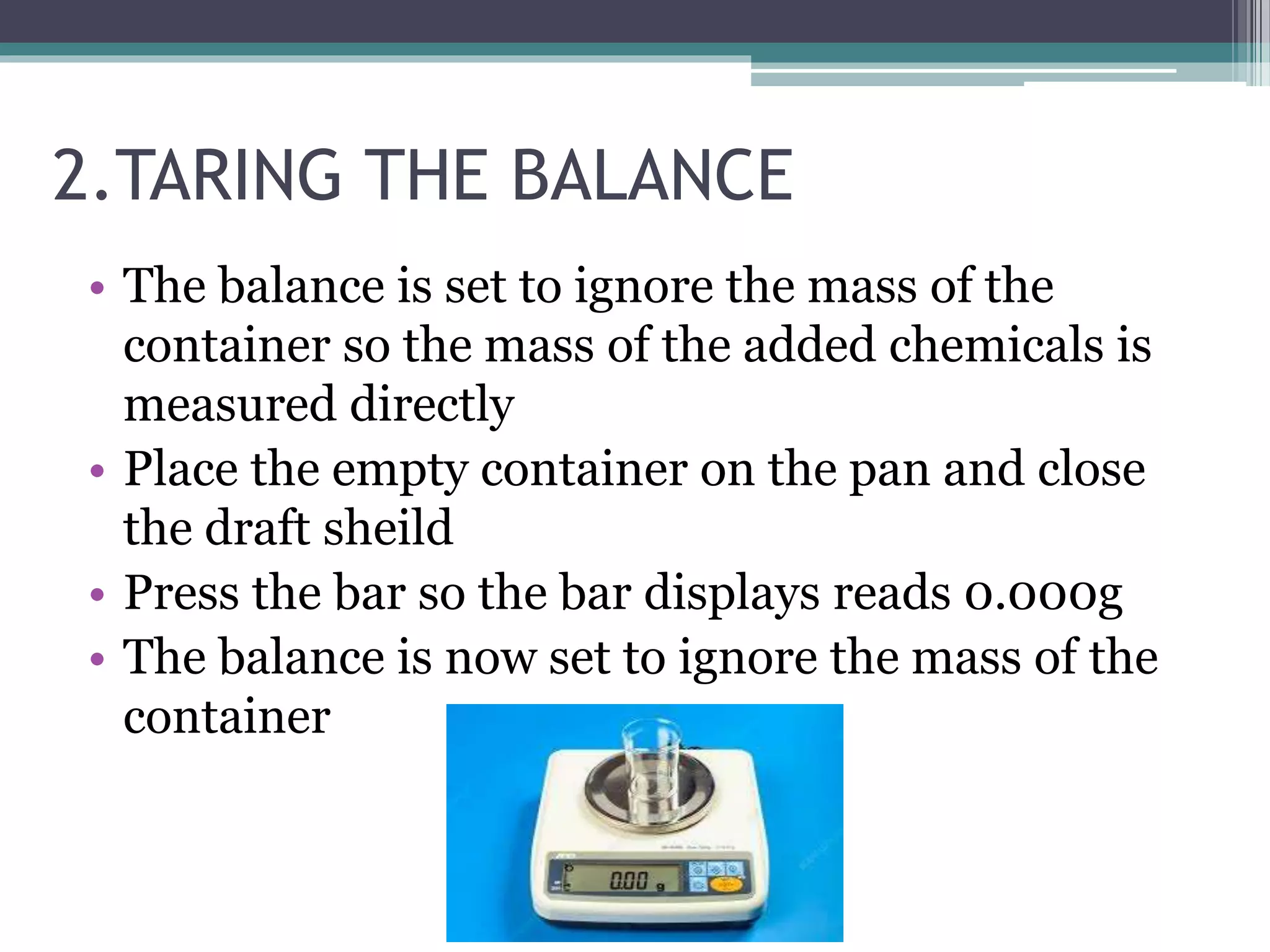 Weighing balance | PPTX