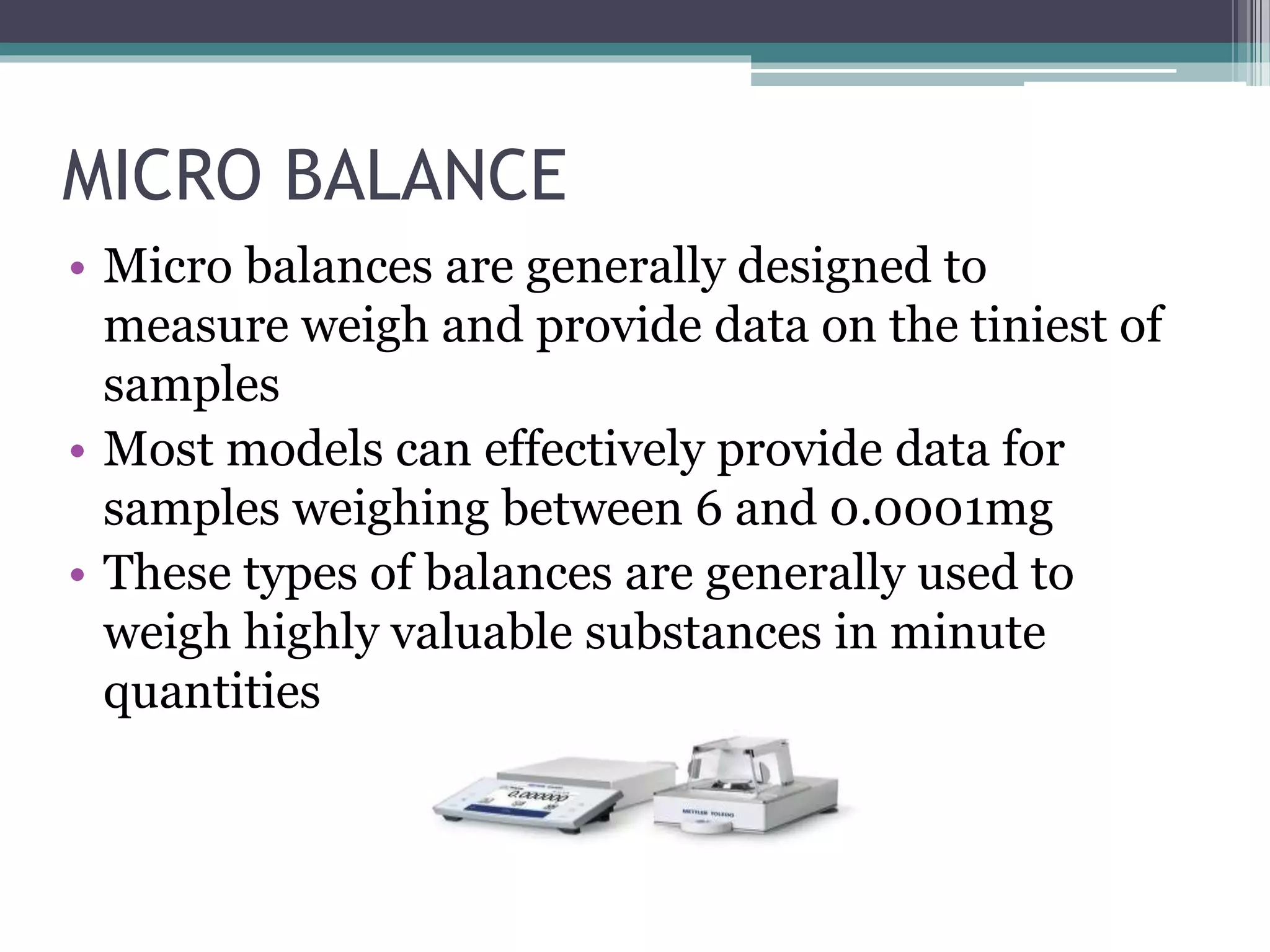 Weighing balance | PPTX