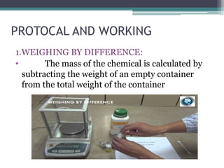 Weighing balance | PPTX