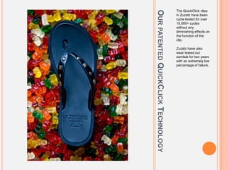 Zuzatz sandal shoes with interchangeable straps | PPTX