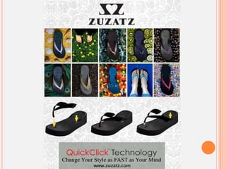 Zuzatz sandal shoes with interchangeable straps | PPT