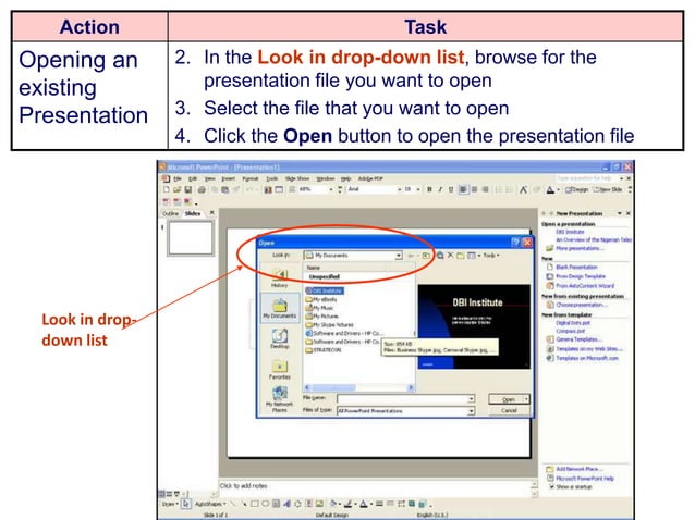 Introduction to Microsoft Powerpoint 2003 | PPTX