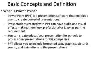 Introduction to Microsoft Powerpoint 2003 | PPTX