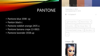 Character makeup final | PPT