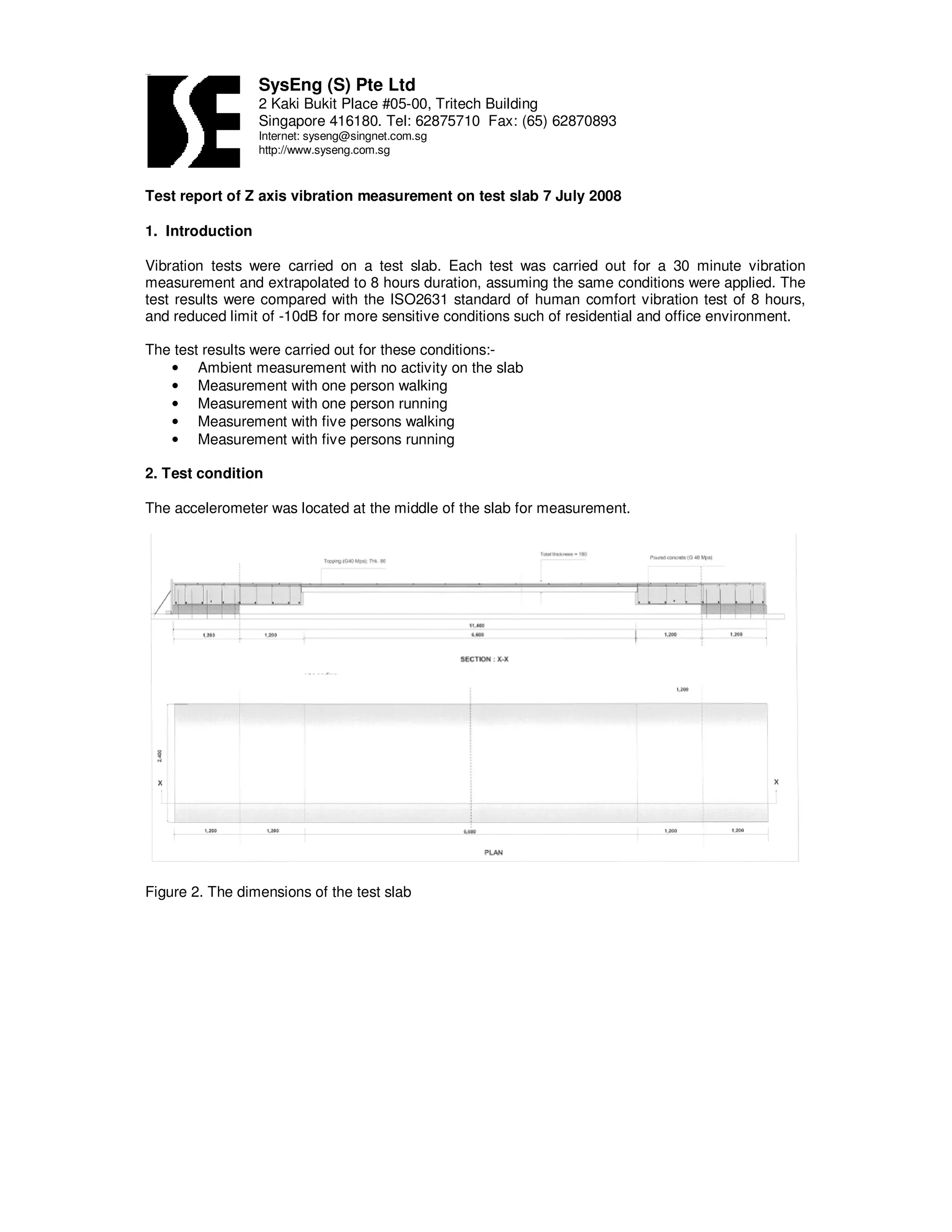 Z Vibration Monitoring For Pre Cast Slab Pdf