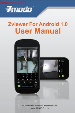 Zmodo User Manual -Zviewer for android | PDF