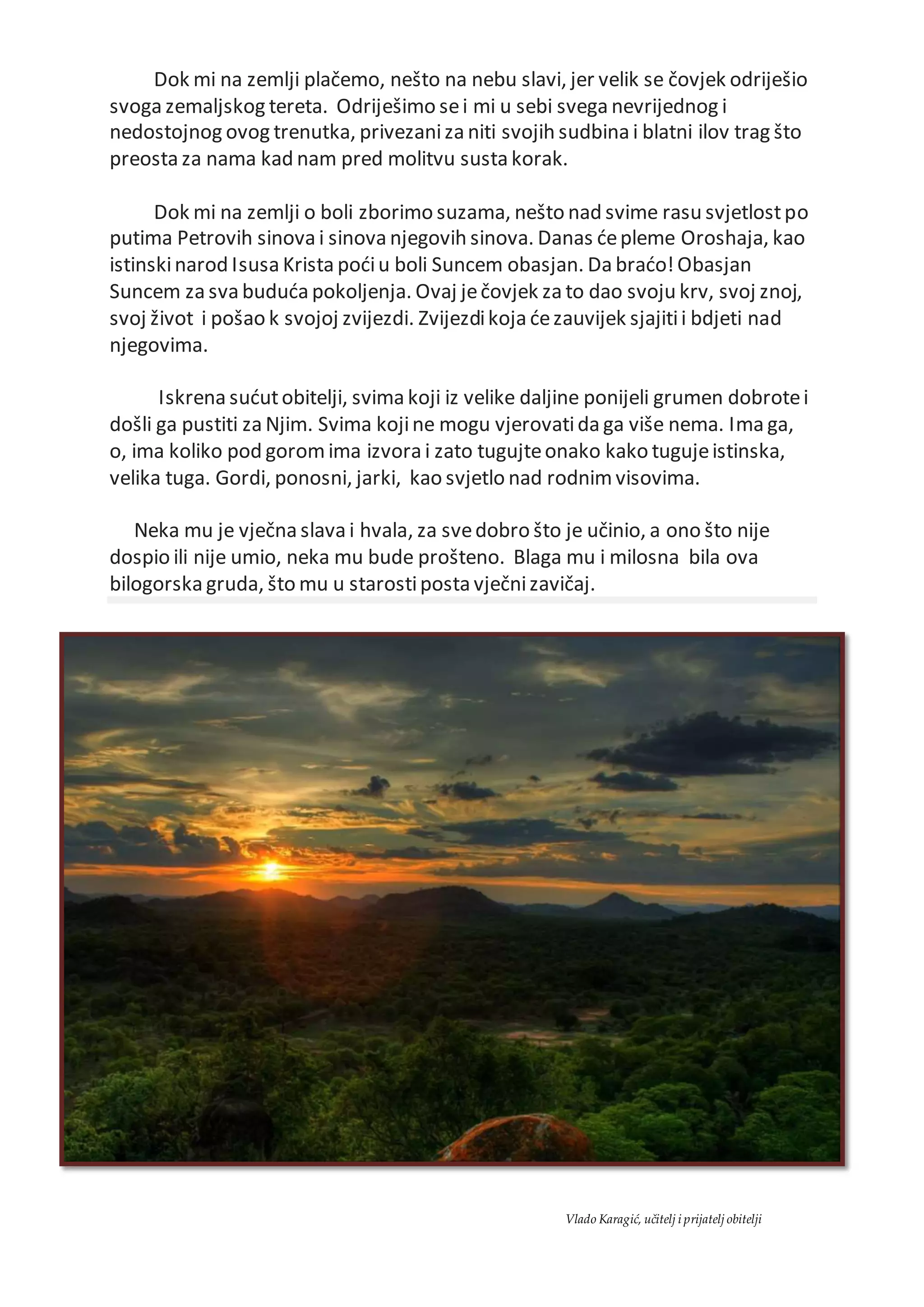 Zvijezda nad rodnim visovima | PDF