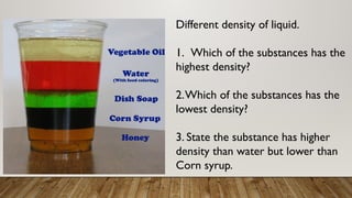 LOWER FORM KBSM Science Density and Calculation | PPT