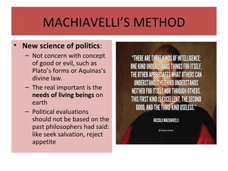 Topic 11 - Machiavelli | PPT