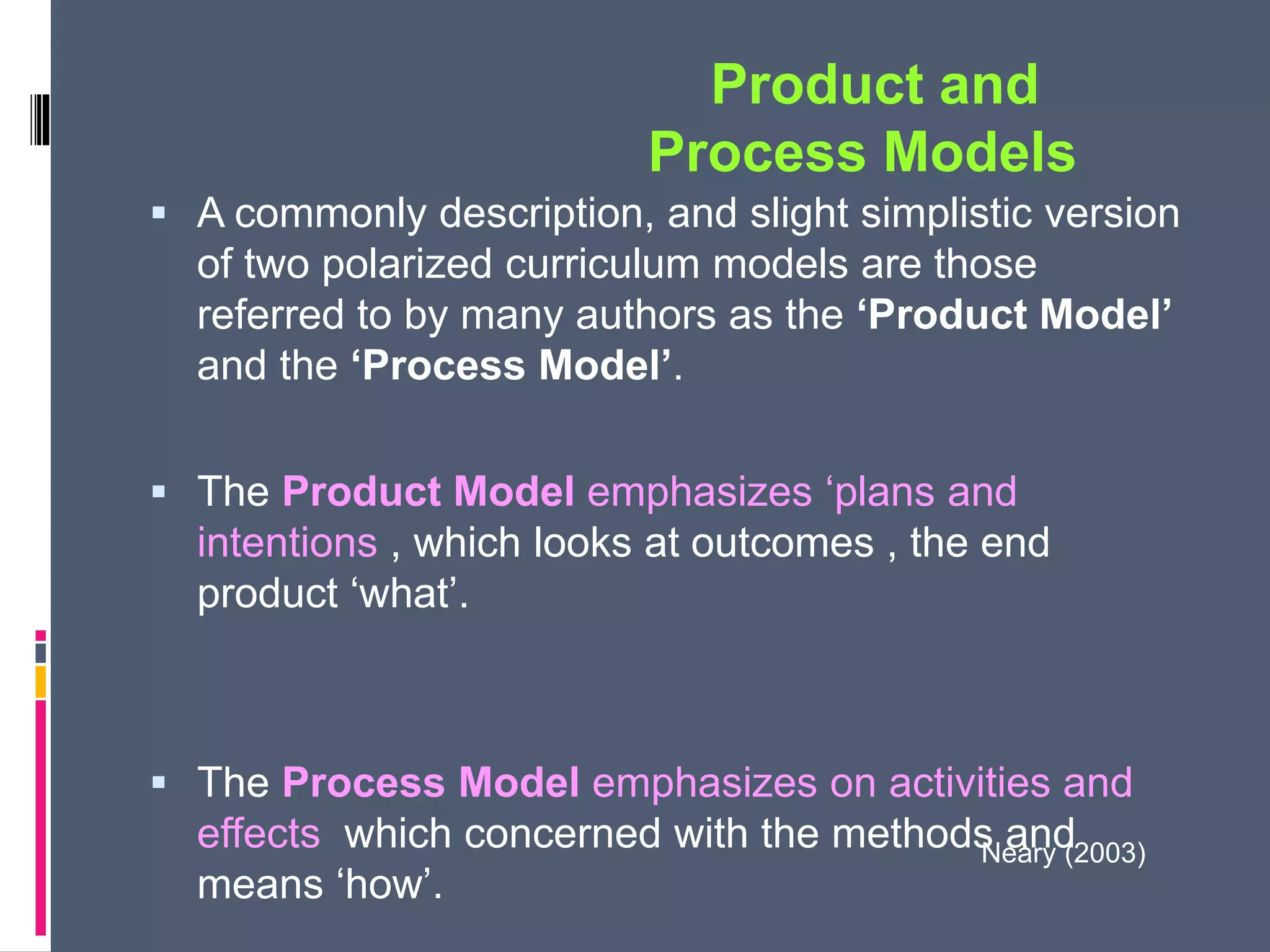Curriculum Development - models | PPT
