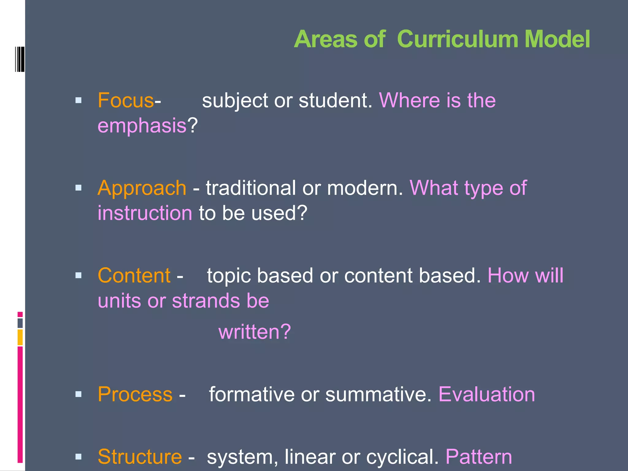 Curriculum Development - models | PPT