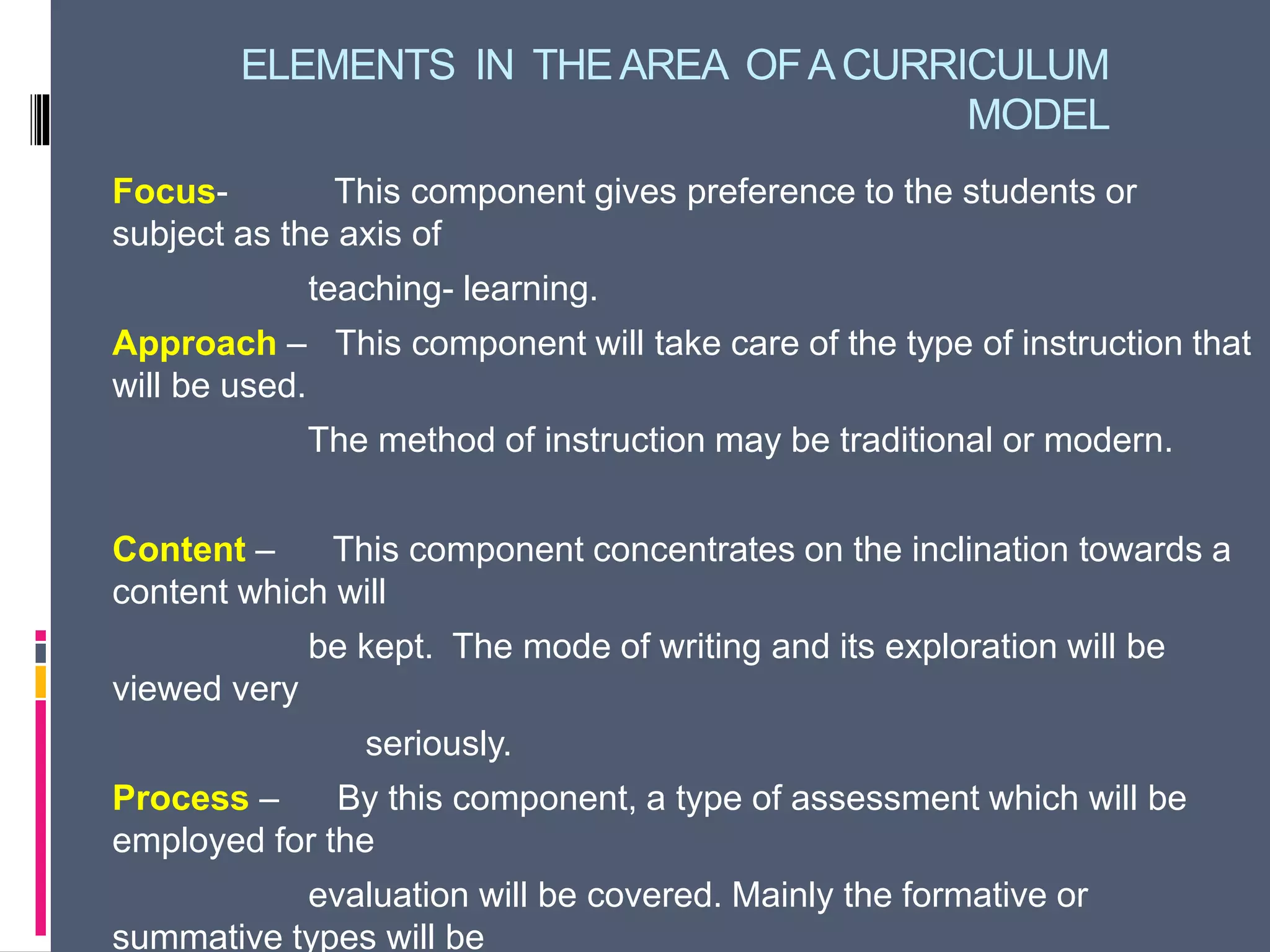 Curriculum Development - models | PPT