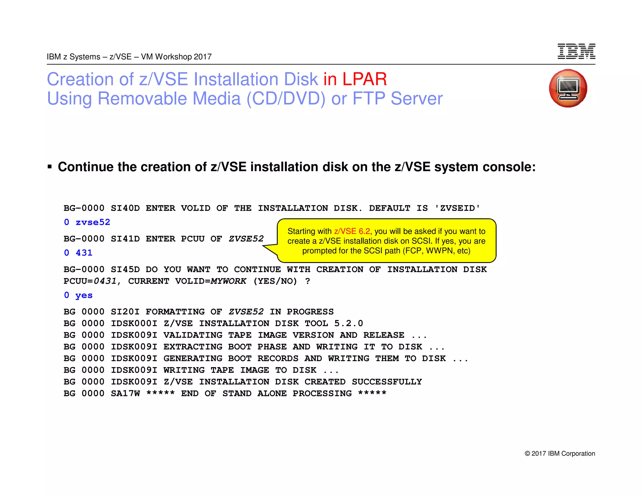 z/VSE Base Installation - Step by Step | PDF