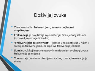 Zvuk | PPTX