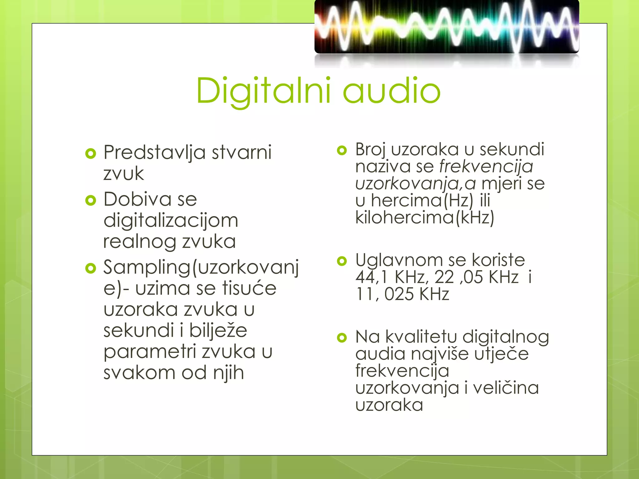 Zvuk | PPTX