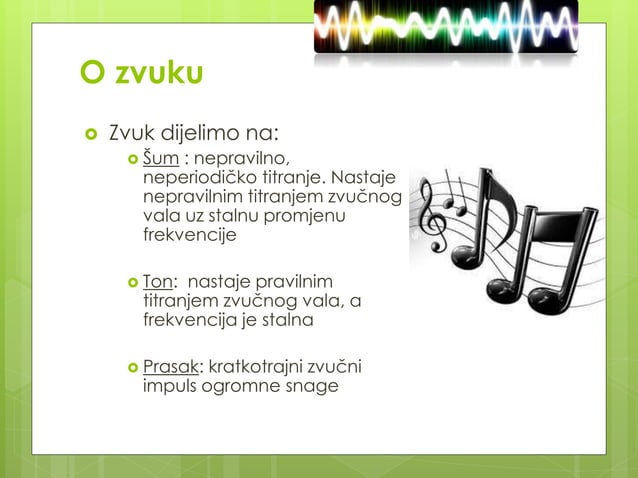 Zvuk | PPTX