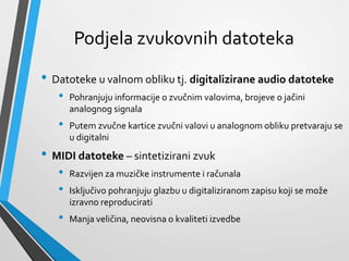 Zvuk verzija 2 | PPTX