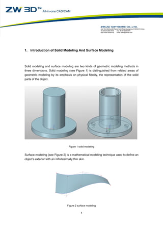 Solid-Surface Hybrid Modeling: Future Trends of 3D CAD Modeling | PDF