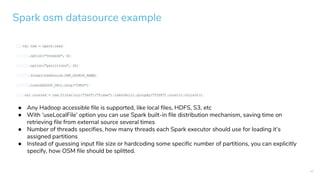 Apache spark on planet scale | PPTX