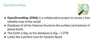 Apache spark on planet scale | PPTX