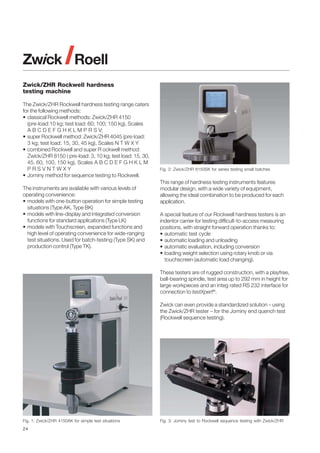Useful Hardness Testing by Zwick Hardness Testing | PDF