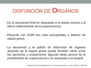 Enfoque PIRO - Sepsis Pediatria | PPTX