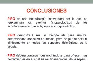 Enfoque PIRO - Sepsis Pediatria | PPTX