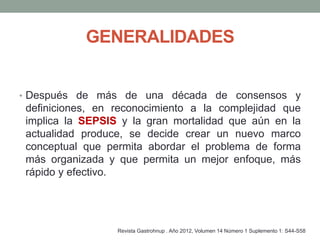 Enfoque PIRO - Sepsis Pediatria | PPTX
