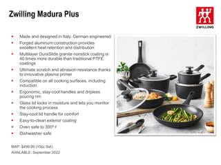 ZWILLING USA Product Launch & Training PowerPoint Presentation - NEW ...