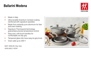 ZWILLING USA Product Launch & Training PowerPoint Presentation - NEW ...