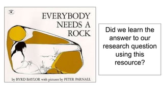Lesson 2 what is a rock (brain_pop_rock and minerals) | PPTX