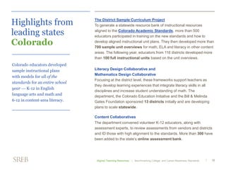 Aligned Teaching Resources: Benchmarking Implementation of College- and ...