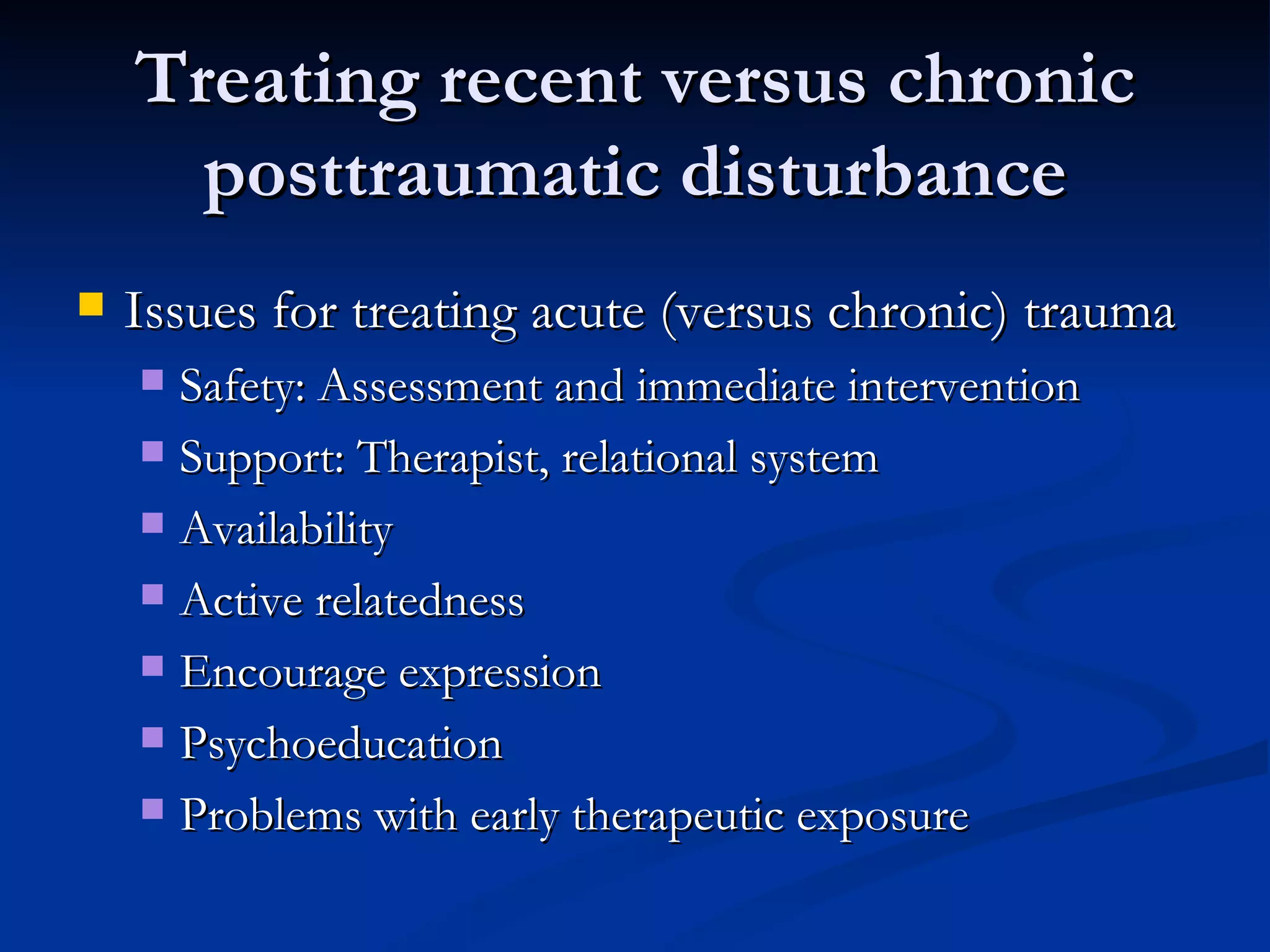 John Briere,Severe acute trauma.ppt