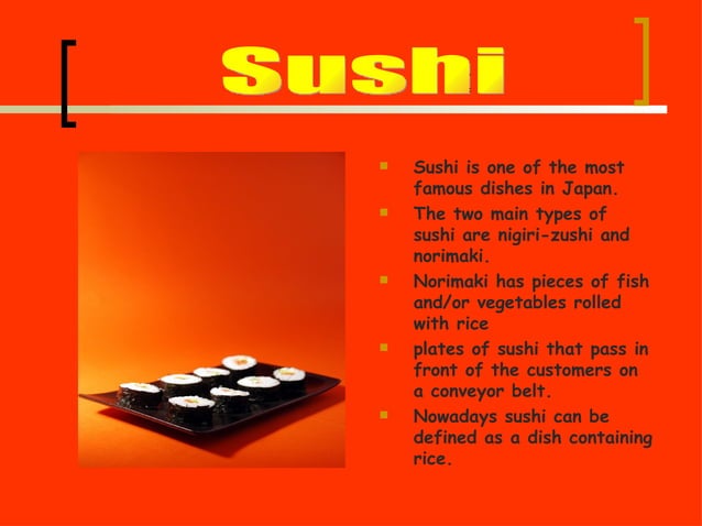 Japan Powerpoint | PPT | Food & Drink