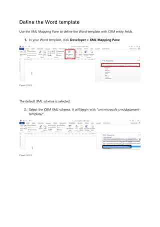 Document Generation in Dynamics CRM 2016 | DOCX